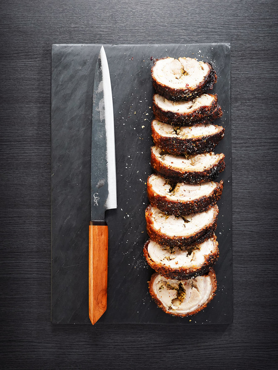 Jericho - 24cm Carbon Steel Carving Knife – Cain and Abel